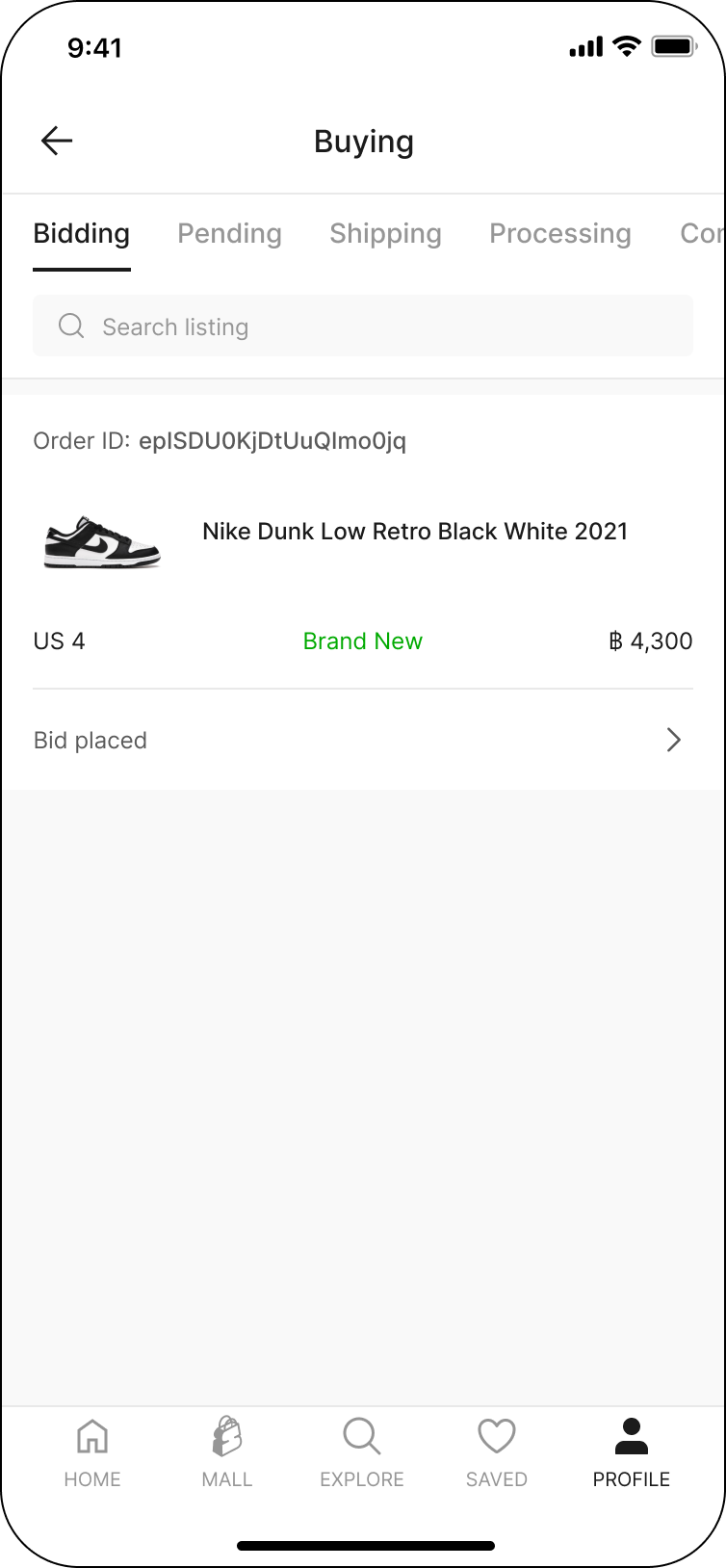 How to track my Bid status? – Help Center